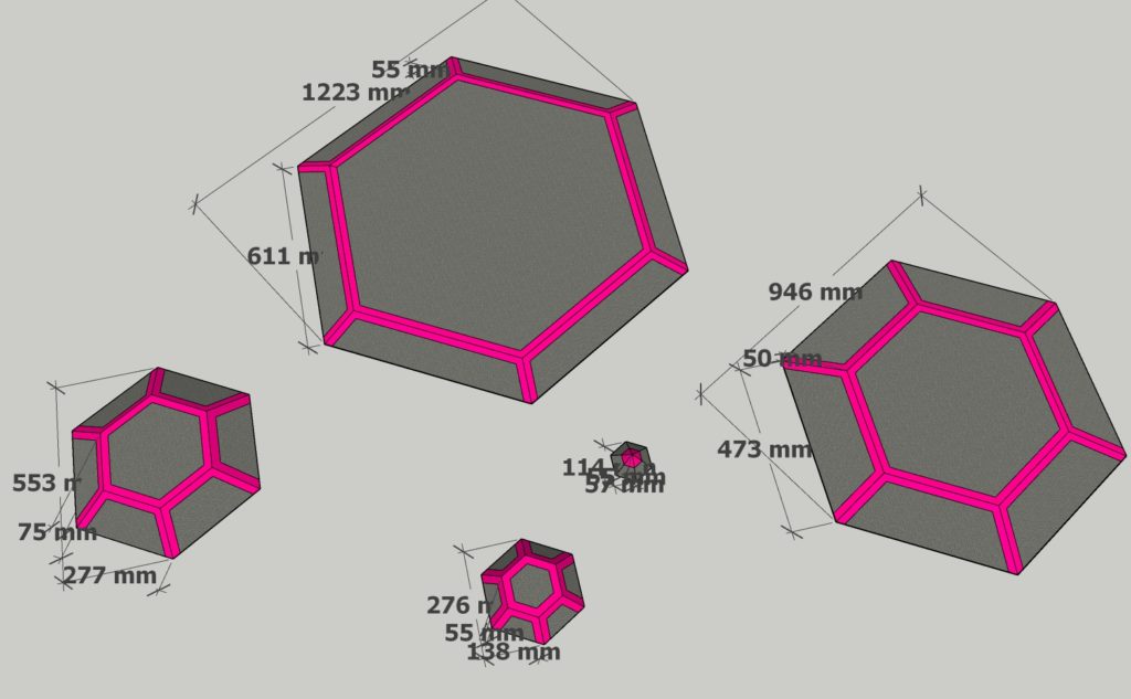 HEXA PACK - Pink Turtle Holds